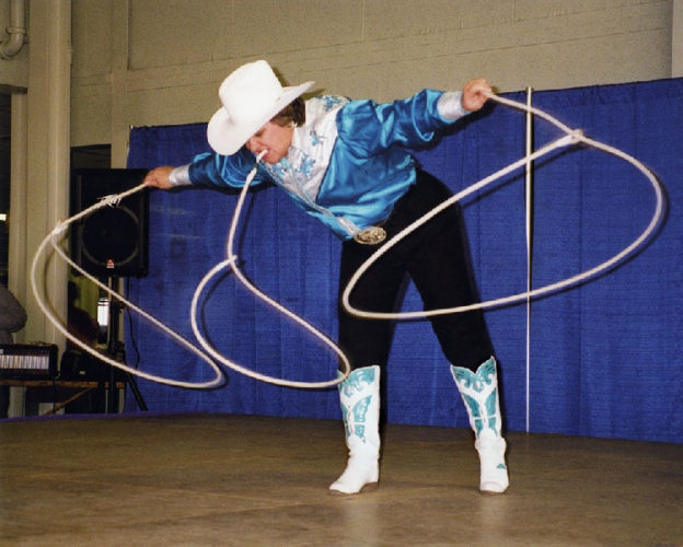 Joan Wells Trick Roper – Trick & Fancy Rope Spinning
